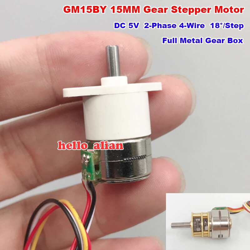 1.8 ° (200) Full Step Angle Industrial Stepper Motors 15BY Mini 15mm 2 ...