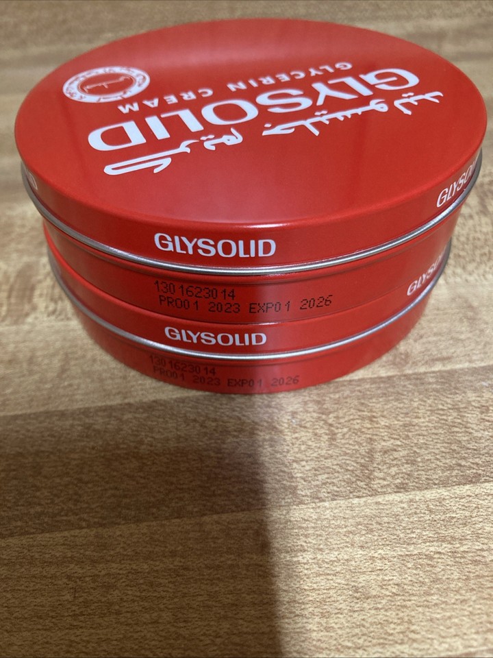 2 Pack Glysolid Skin Balm Glycerin Cream 125ml -كريم الجلييسوليد- exp ...