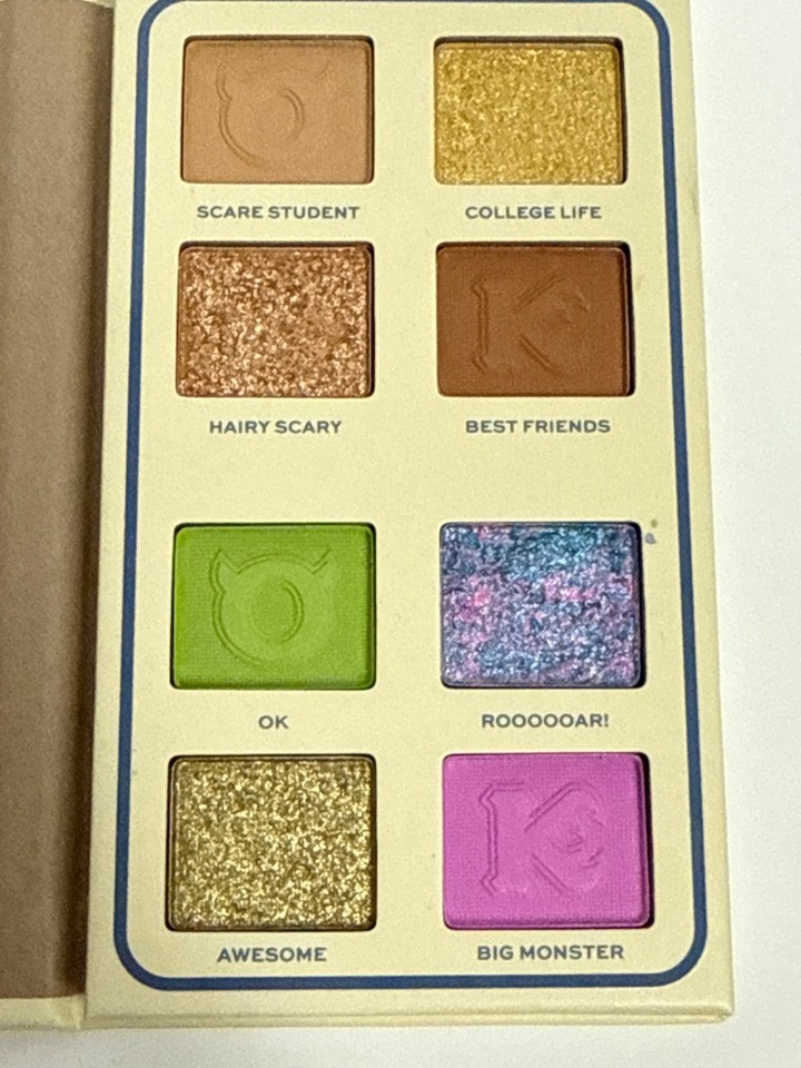 Makeup Revolution X Monsters University Scare Eyeshadow Palette Mike ...