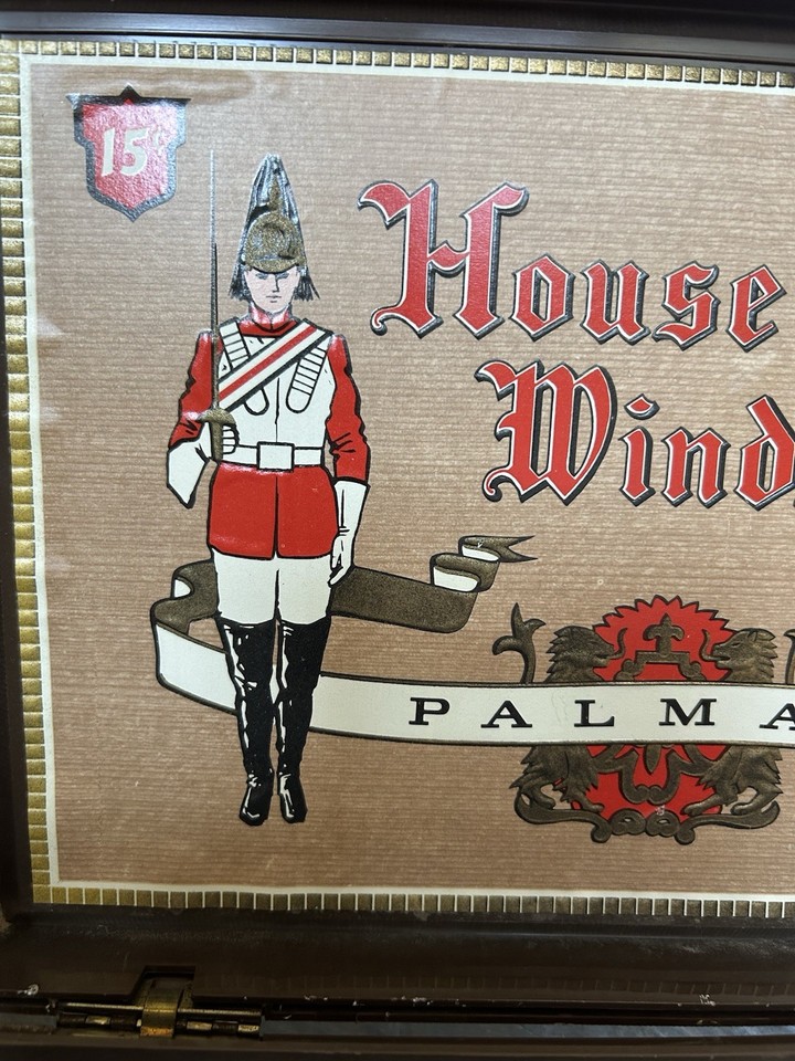 Vintage House of Windsor Plastic Brown Empty Cigar Box Capacity 50 ...