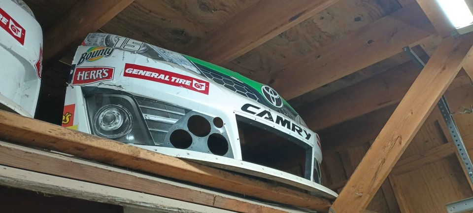 Pair of Toyota Camry NASCAR Front Bumpers with Sponsor Decals | eBay