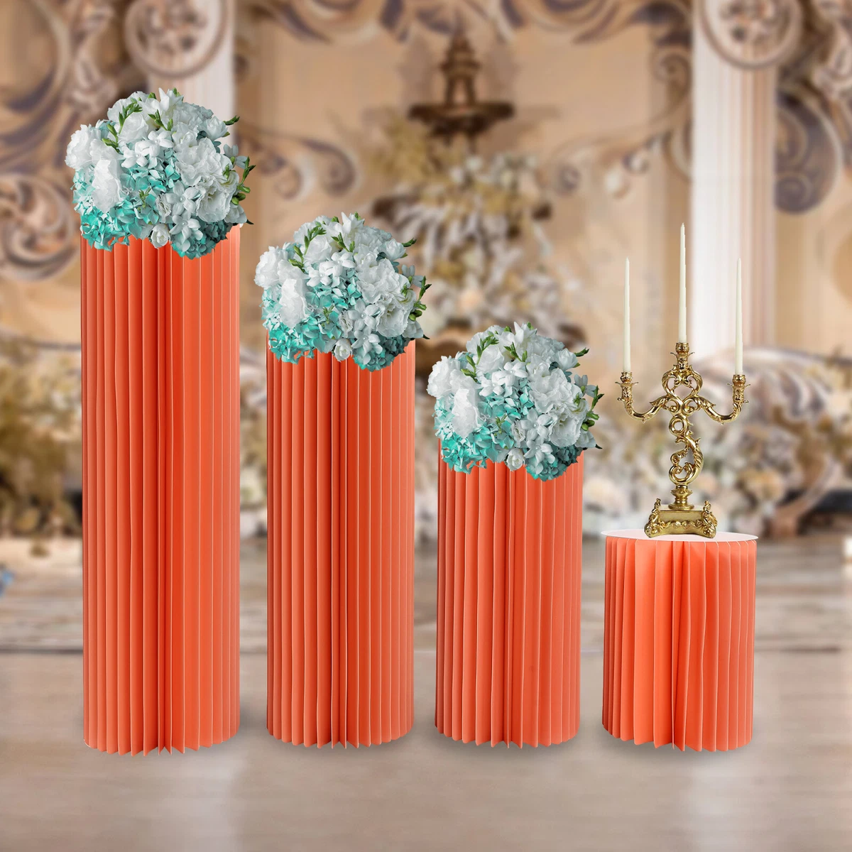 Decorative Pedestals For Wedding | Shelly Lighting