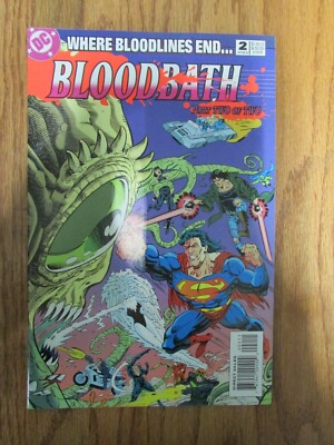 COMIC BOOK - DC COMICS - WHERE BLOODLINES END BLOODBATH PART 2 OF 2 DEC ...