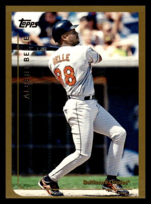Albert Belle 1999 Topps Traded & Rookies #T84 Baltimore Orioles ...
