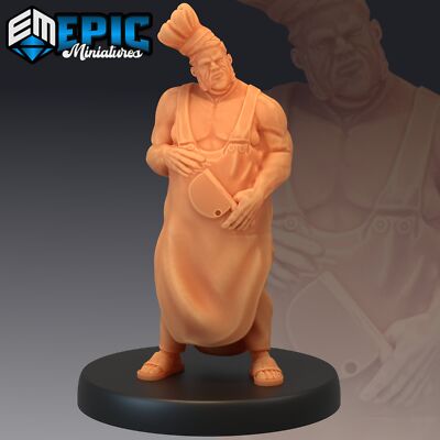 Villager Cook | NPC | DnD Miniatures | Fantasy |Tabletop Gaming ...