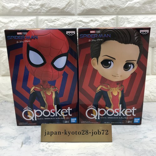 Q posket MARVEL SPIDER MAN Figure Set No Way Home vol.1 New Banpresto ...