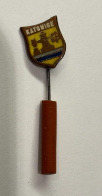Vintage Polish Polski Travel Pin Katowice Metal Stick-Lapel Pin - 1.25 ...