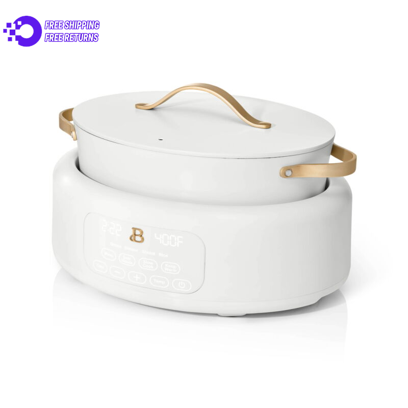 Beautiful 10 in 1 6 Qt Electric Multi-Cooker White Icing by Drew ...