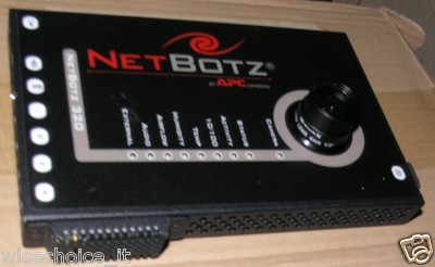 APC NetBotz 320 Wall Appliance Model: NBWL0320 Main Unit with 4 Camera ...