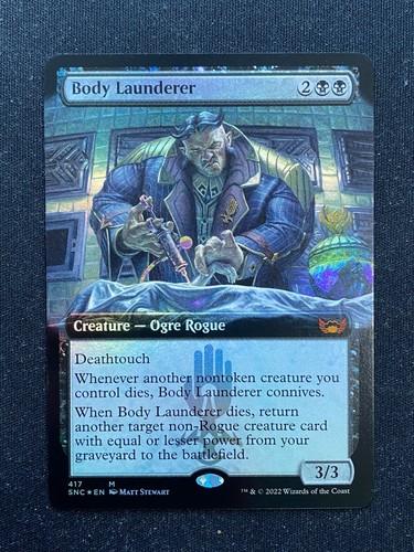 Body Launderer EXTENDED FOIL - Streets of New Capenna MTG | eBay