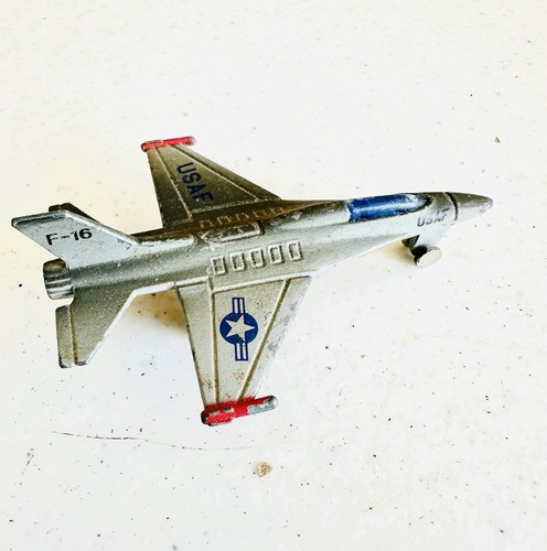 Vintage Diecast 1980 Jet Fighter Model #614-619 USAF Markings ...