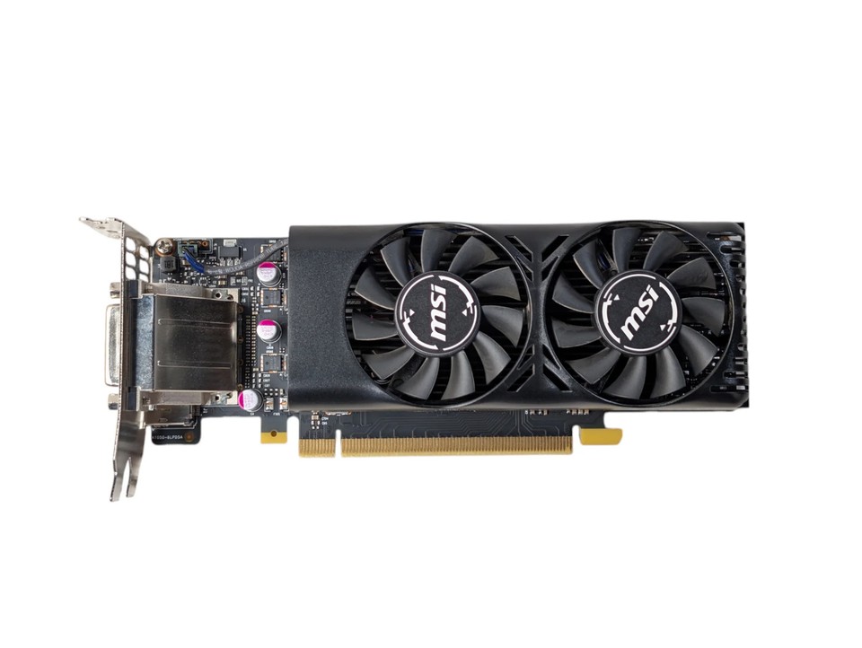 MSI GeForce GTX 1050 Ti 4GT LP GDDR5 Low Profile GPU Graphics Card Q ...