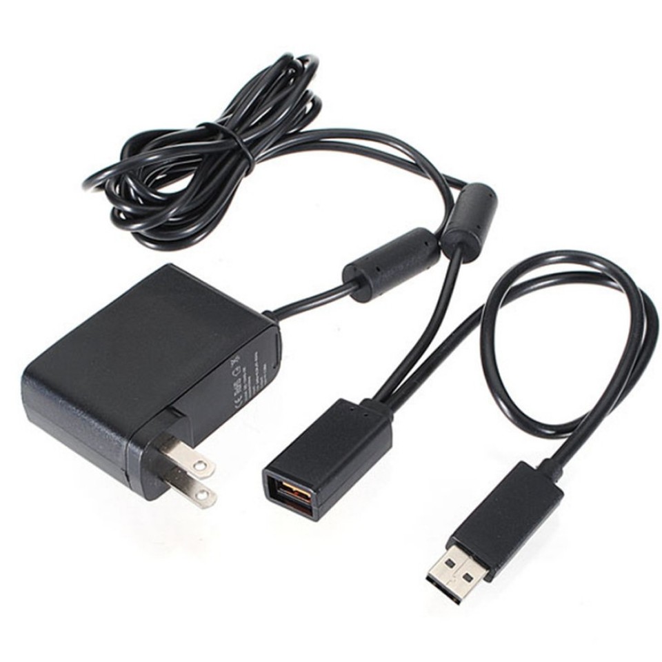 With USB Connector Charger Adapter Power Replacement For XBOX 360 ...