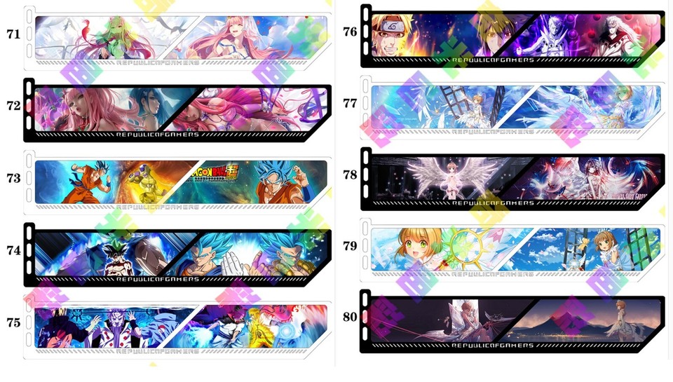 Custom Picture Horizontal GPU Bracket ARGB GPU Side Panel Graphics Card ...