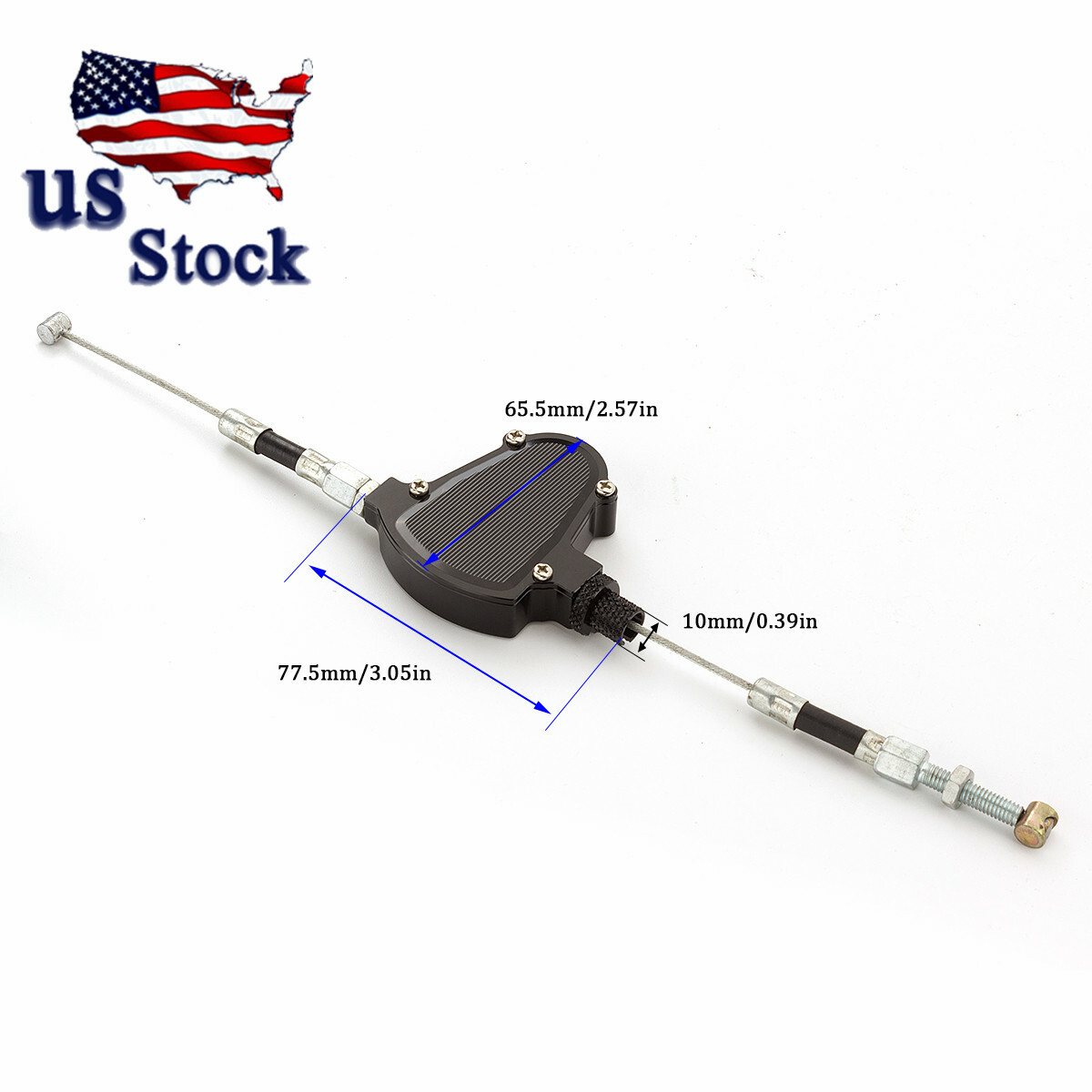 For Honda Suzuki Yamaha USA Stunt Cable Clutch Pull Cable Lever Easy ...