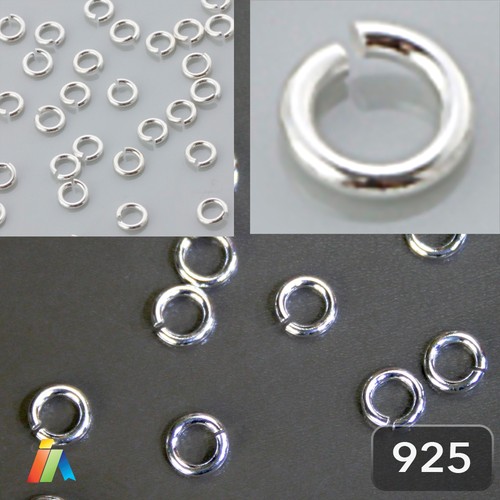 925 STERLINGSILBER 0 STIFT SPRUNG RINGE Schmuckherstellung Fundstücke 0 ...