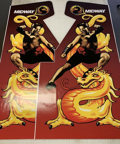 Mortal Kombat MK1 Arcade Side Art - 3M Premium Film w/ 3M Laminate | eBay