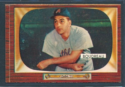 1955 Bowman #89: LOU BOUDREAU Manager, Kansas City Athletics ~ EX-MT to ...