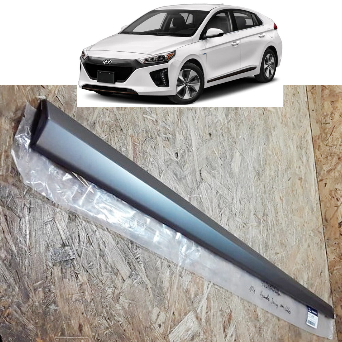 87711G2000 Hyundai Moulding Assywline FRT Drlh Genuine OEM Part for ...