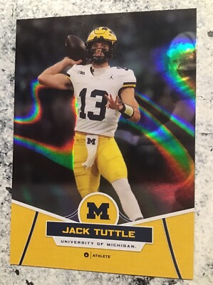 2024 Michigan Wolverines ONIT Athlete official Jack Tuttle Parallel ...