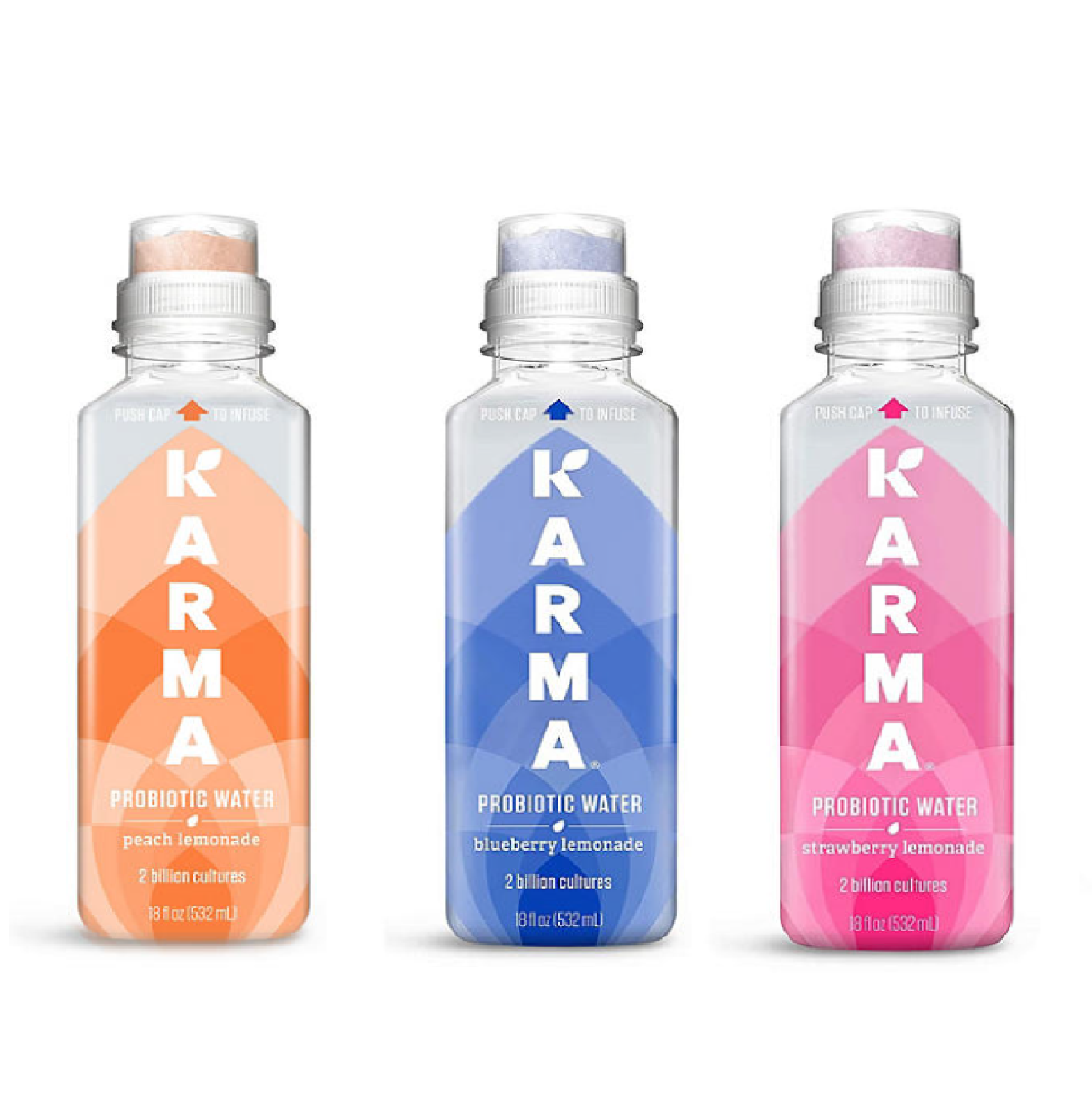 Karma Lemonade Probiotic Water Variety Pack (18 fl. oz., 12 pk.) | eBay