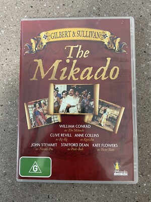 The Mikado DVD Gilbert & Sullivan | eBay Australia