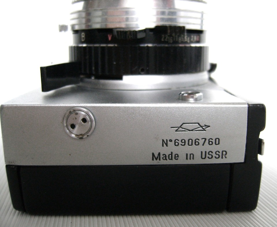 USSR Zorki 10 Russian 35mm camera 1969 Lens Industar 63 Soviet Ricoh ...