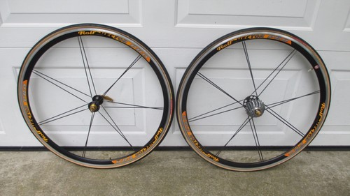 ROLF VECTOR PRO 700C 9 Speed Alloy Rim Brake Road Race Bike Wheelset ...