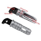 Rear Footrests Foot Peg for Yamaha YZF R7 MT07 MT09 Tracer 9/GT/GT+ 21 ...