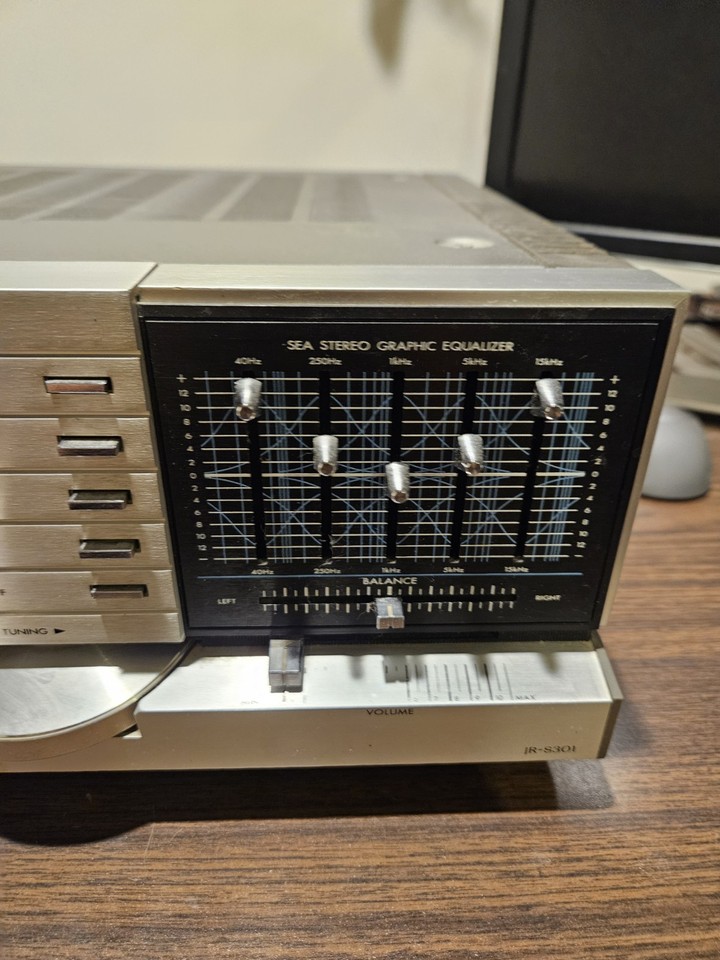 JVC JR-S301 Vintage AM/FM Stereo Receiver - Working | eBay