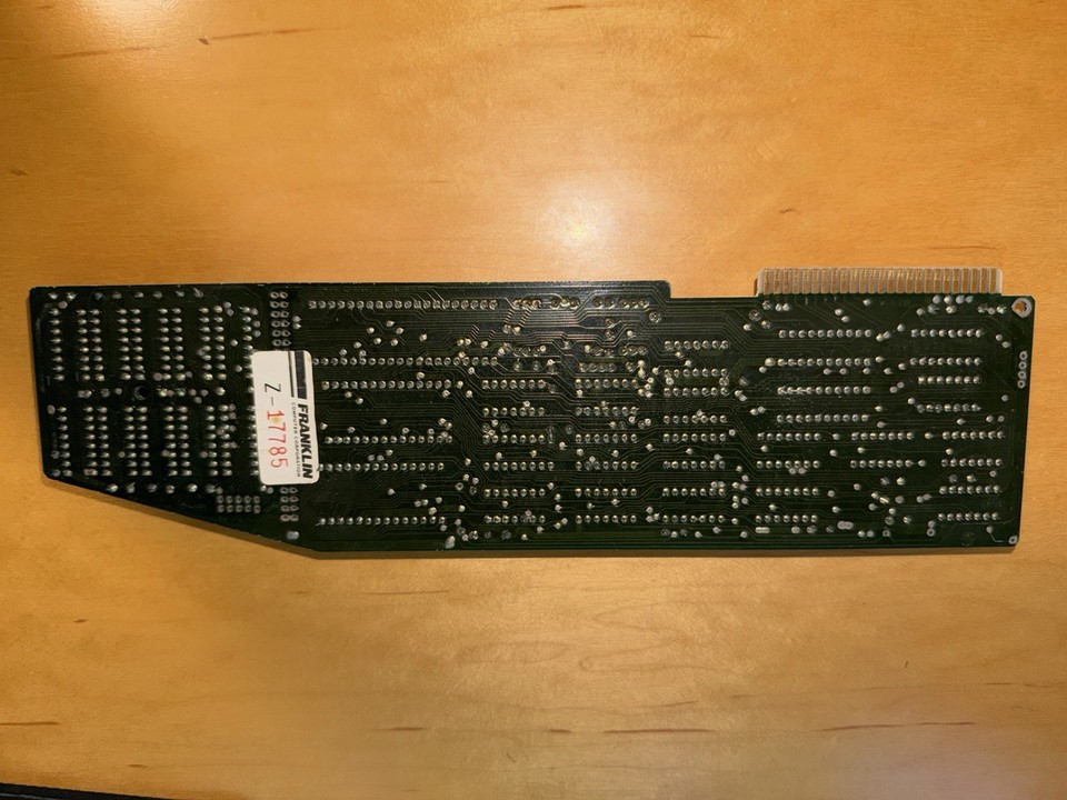 1982 Vintage Franklin ACE 80 Z80 CP/M Card | eBay