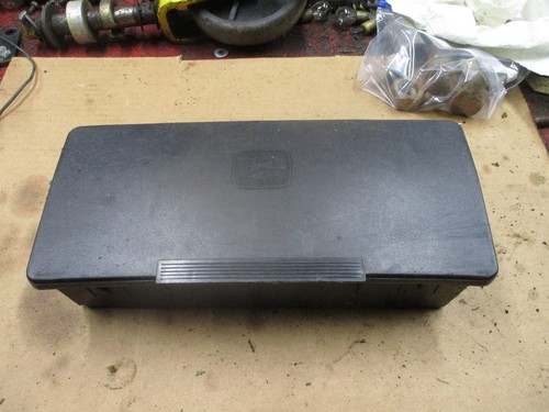JOHN DEERE 425 445 455 GARDEN TRACTOR FENDER MOUNTED TOOL BOX AM131672 ...