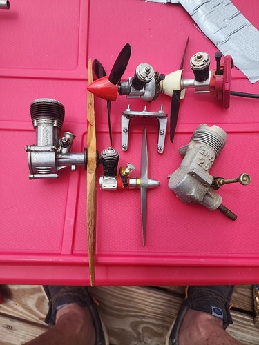 Lot of 5 Small RC Model Airplane Engines TORPEDO , COX, ENYA, | eBay