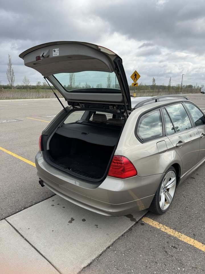 BMW E91 3 Series 325 328 Black Cargo Cover Station Wagon OEM | eBay