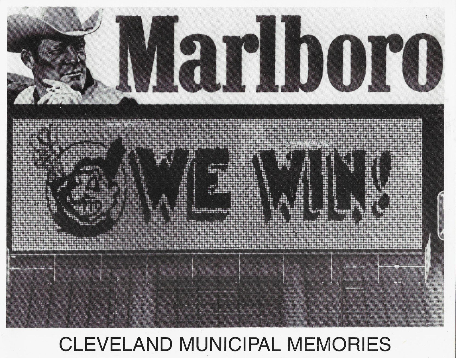 Cleveland Municipal Stadium Indians Scoreboard in the 1980's When They ...