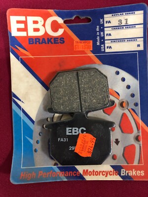 EBC Organic Brake Pads FA31 High Performance Motorcycle Brakes | eBay