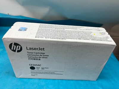 HP LASERJET TONER CATRIDGE CE505AC- BLACK - HP LASERJET P2035 | eBay