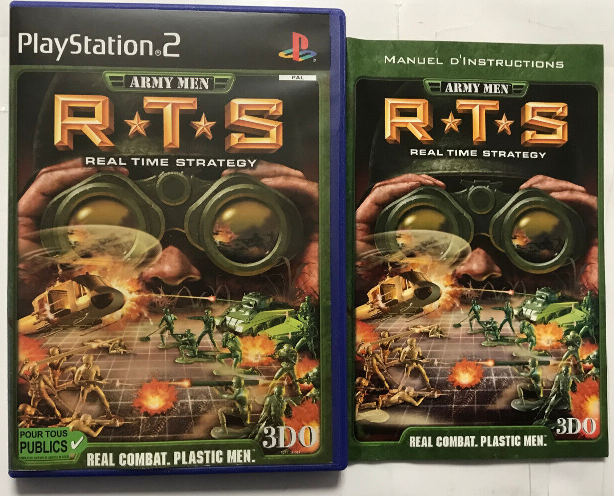 Army Men RTS PlayStation 2 PAL - Prix - Photo - Présentation