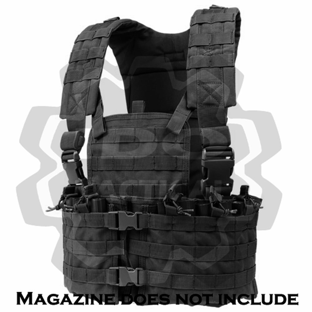 Condor Modular Chest Set Black Cs-002 MOLLE Pals for sale online | eBay