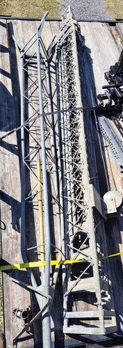 Tri-ex MW33 crank up Tower HAM RADIO Security Camera ANTENNA Wind ...