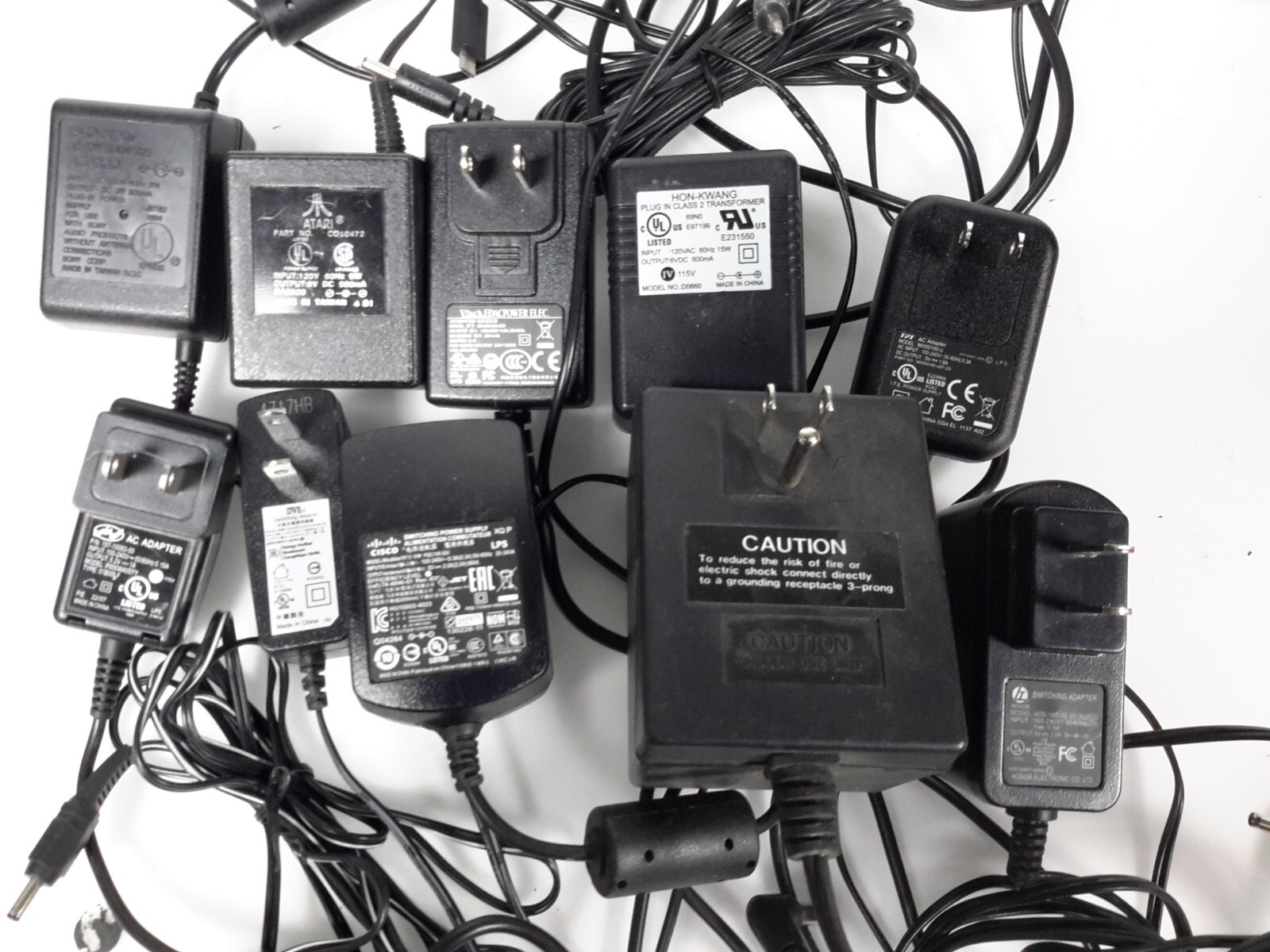 LOT OF 10 MISC AC ADAPTERS | eBay