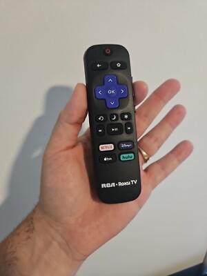 Original RCA ROKU TV Remote RC-AFIR3226001058 Netflix Apple Tv+ Disney+ ...