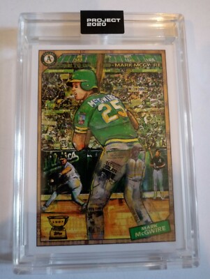 Mark McGwire Oakland Athletics Topps Project 2020 card #97 | eBay