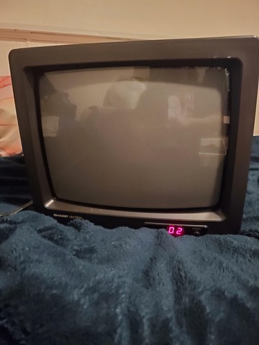 Vintage Sharp Linytron 13" Tv Model 13SB50 Made in 1992 | eBay