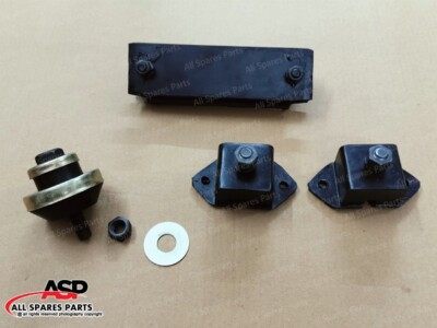 638629K Kit Motor Mount New for Jeep CJ5 Willys CJ6 CJ3 CJ5A CJ6A 1966 ...
