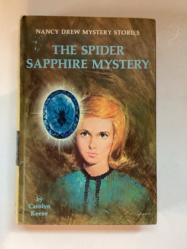 Nancy Drew #45 The Spider Sapphire Mystery Carolyn Keene 1968 Hardcover ...