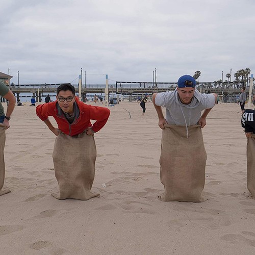 Large Burlap Outdoor Games Burlap Bags Potato Sack Race Outdoor Lawn ...