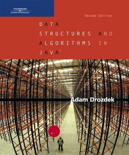 Data Structures and Algorithms in Java, Second Edition by Adam Drozdek 9780534492526| eBay