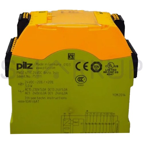 New In Box PILZ PNOZ S11 C 8n/o 1n/c 751111 Safety Relay 24VDC | eBay
