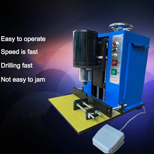 HFJ-01 Automatic Punching Machine for Tag Handbag Plastic Sheet Cloth ...